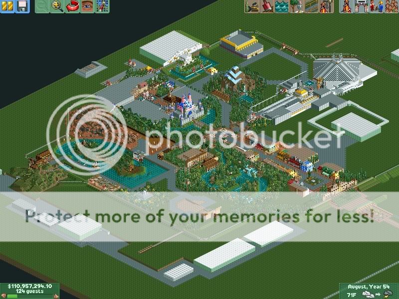 My RCT2 Disneyland - MiceChat