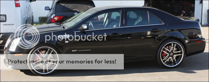 Post pics of your STS-V w/ Custom wheels | Cadillac Owners Forum