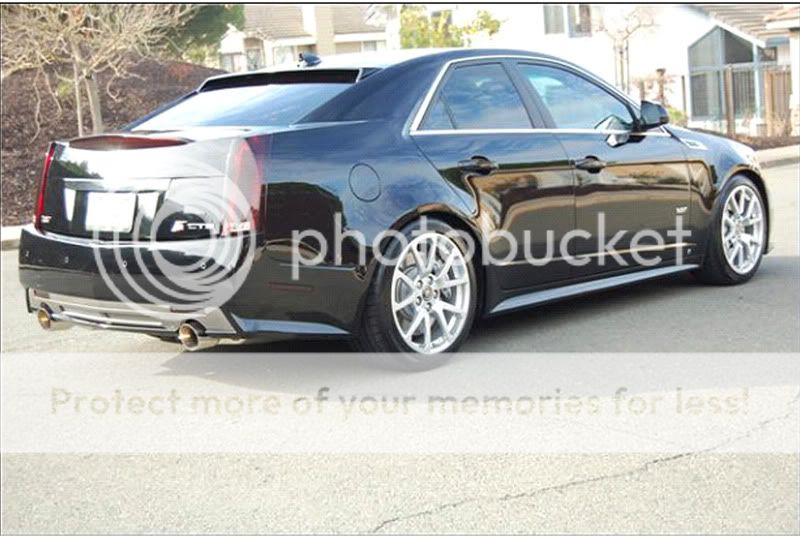 2009/10 Cadillac CTS-V Lowering Springs Officially Released (Images ...