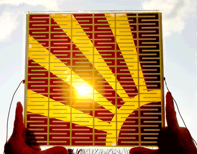 Designer Screen Printed Solar Cells | While I work
