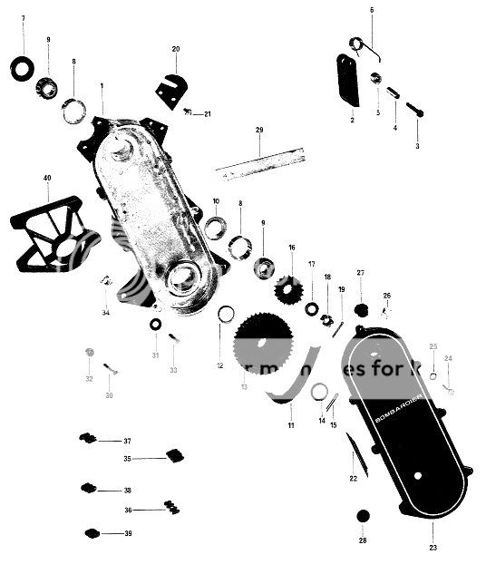 72 tnt chain case | Ski-Doo Snowmobiles Forum