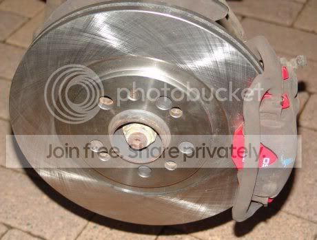 Fitting VR6 discs to a MK1 Golf