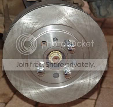 Fitting VR6 discs to a MK1 Golf